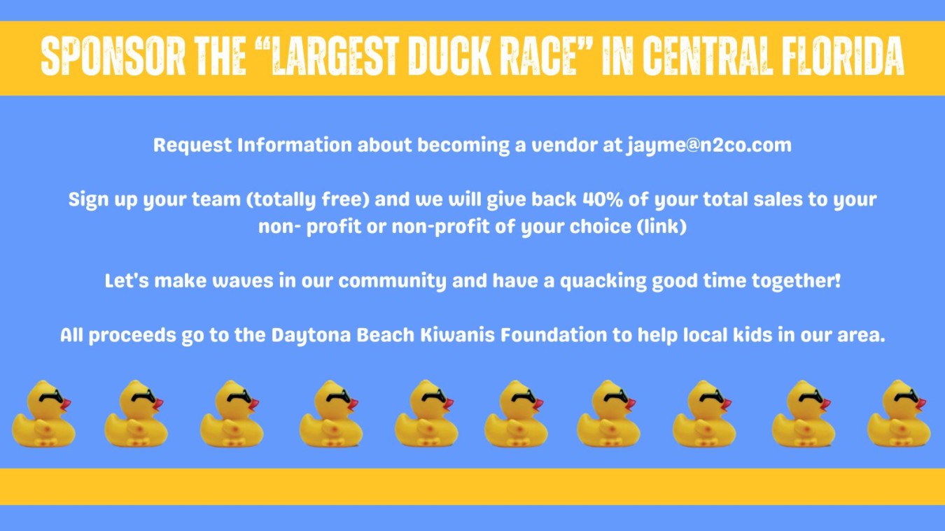 The Great Daytona Beach Kiwanis Duck Race